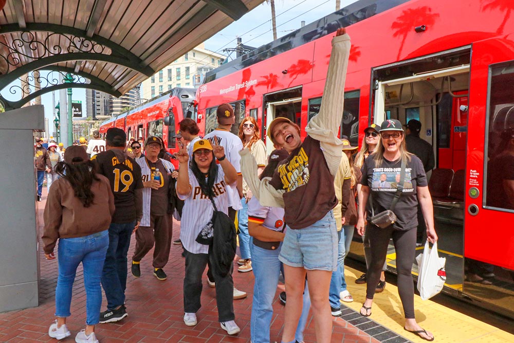 How to Trolley to Padres Games | San Diego Metropolitan Transit System