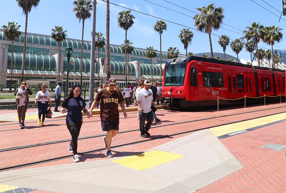 How to Trolley to Padres Games | San Diego Metropolitan Transit System